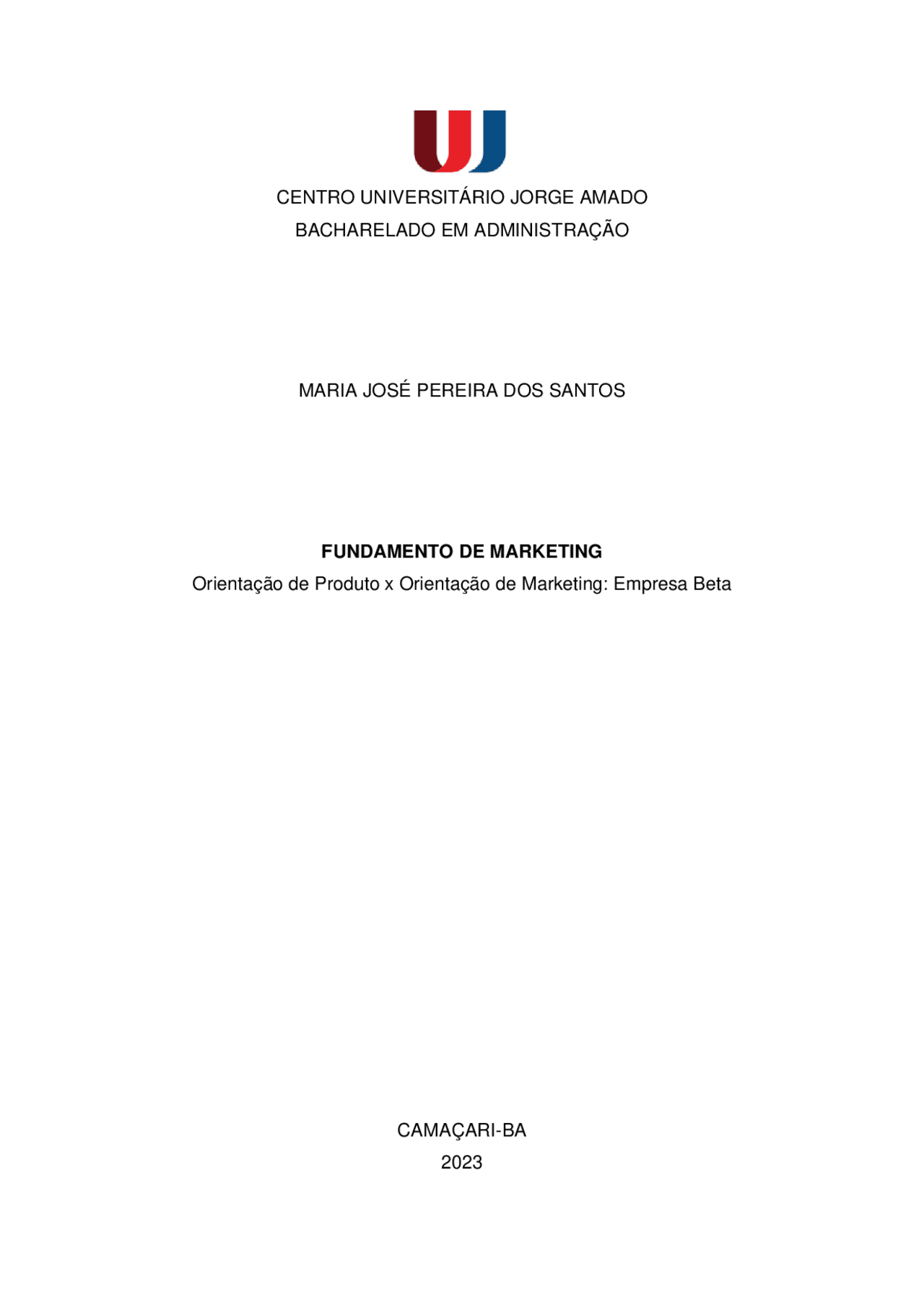 Ava 1 Fundamentos De Marketing Exercícios Marketing Docsity