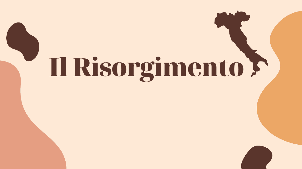 IL RISORGIMENTO, POWER POINT SEMPLICE E COMPLETO | Slide di Storia | Docsity