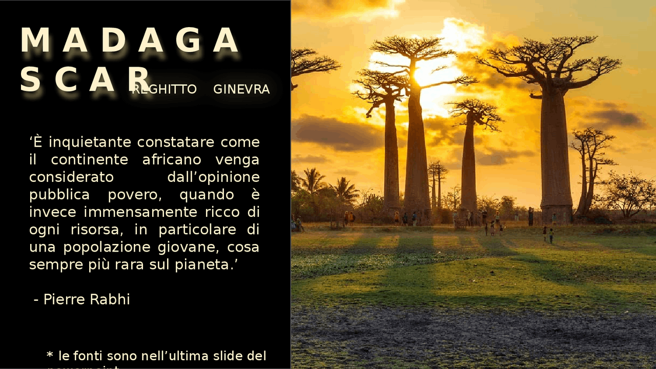 PowerPoint sul Madagascar | Slide di Geografia | Docsity