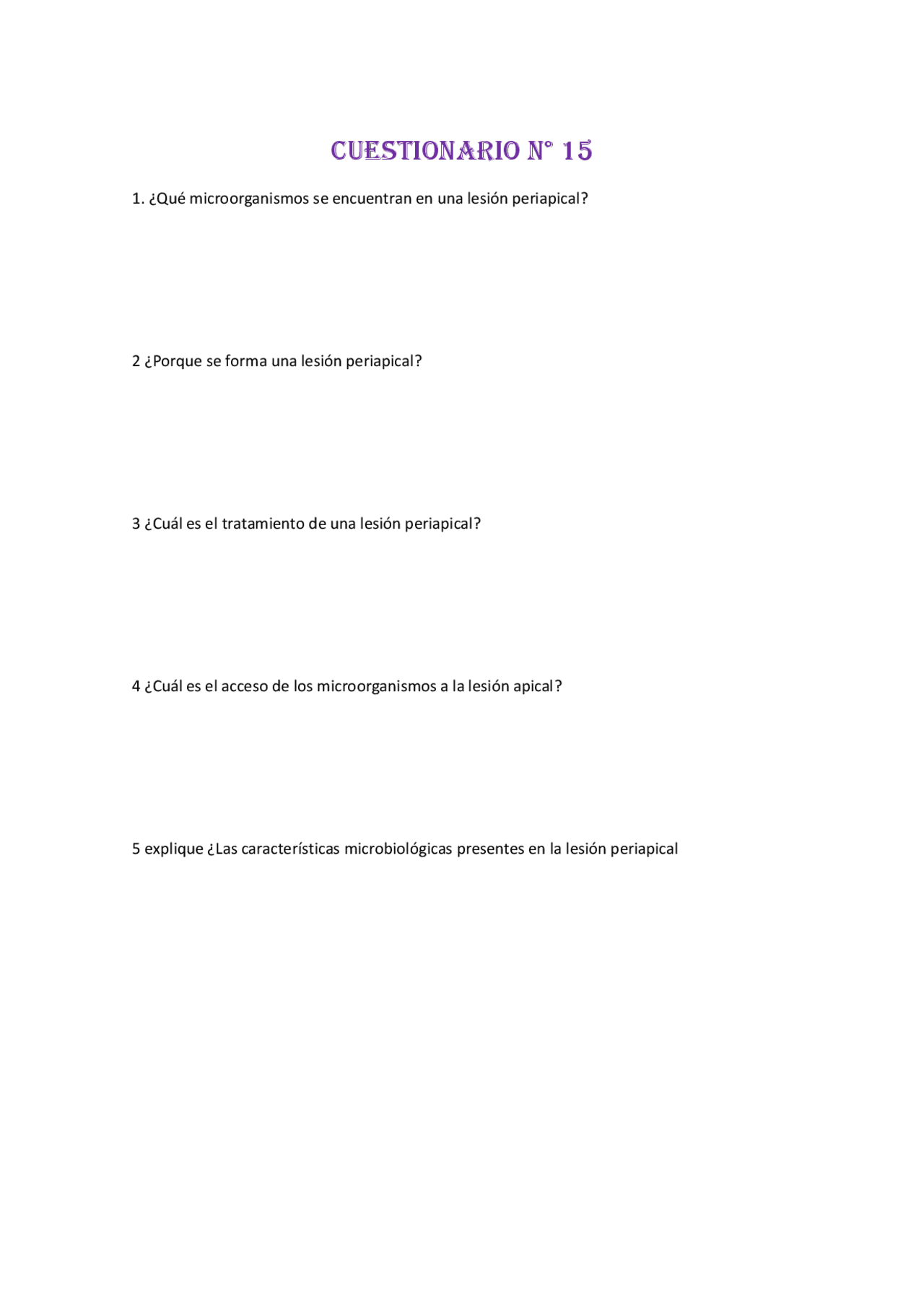 Practica 13 Y 14 De Microbiología Oral Ejercicios De Microbiología