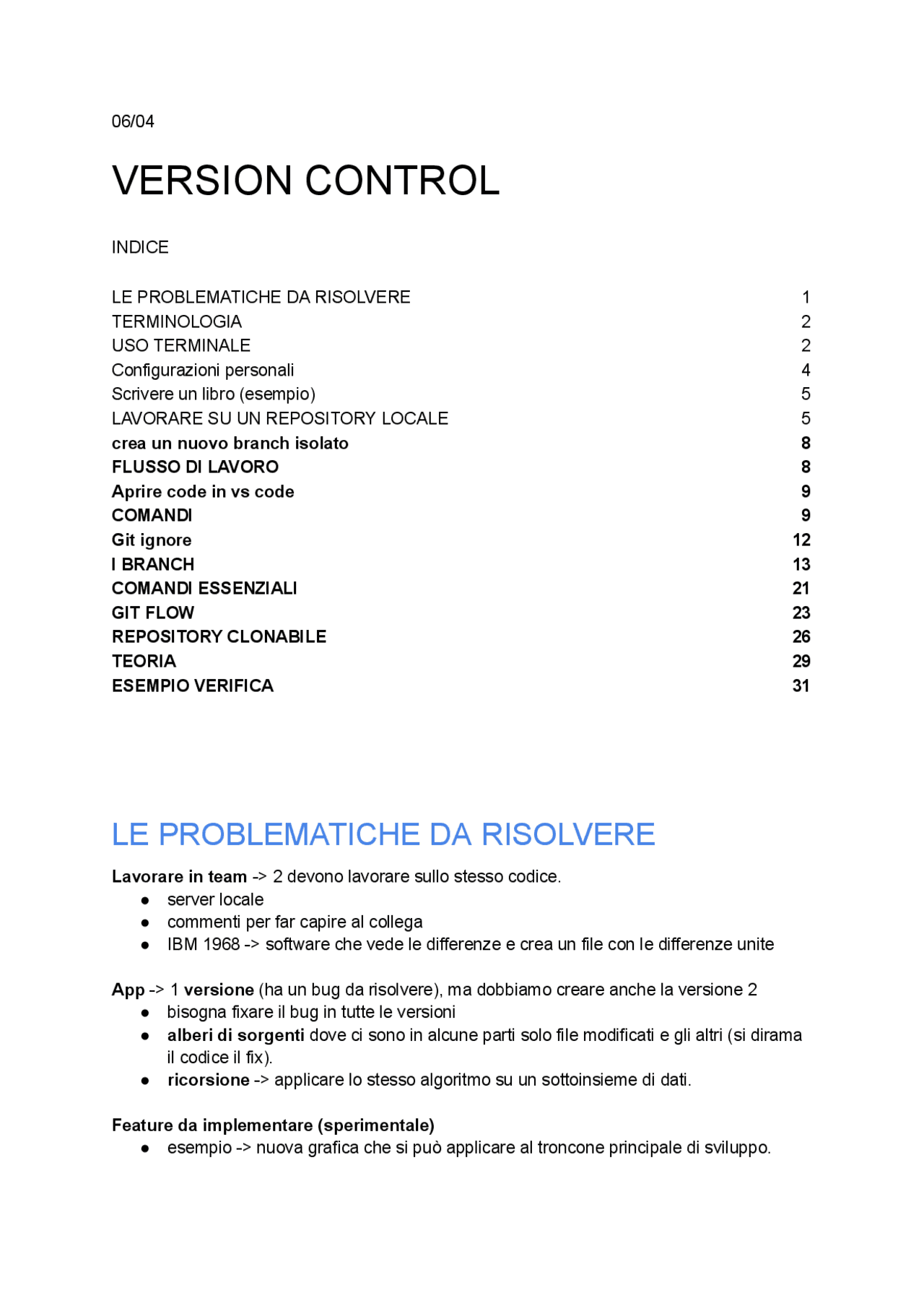 Guida github - git (version control) | Dispense di Fondamenti di ...