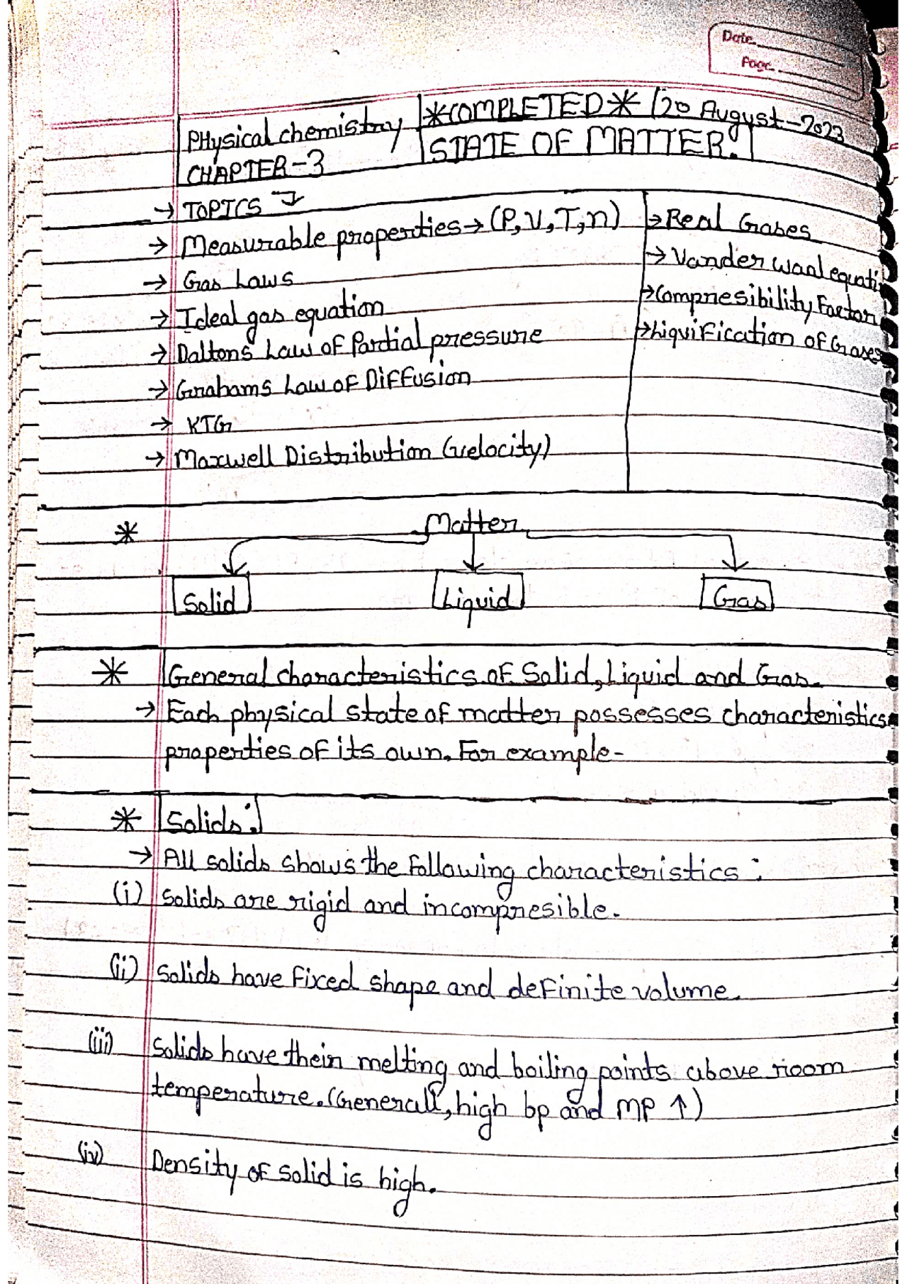 For Class 11 exam and jee mains exam high quality notes | Study notes ...