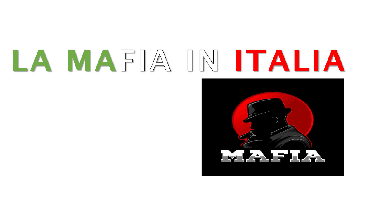 LA MAFIA IN ITALIA (PDF) | Slide di Italiano | Docsity