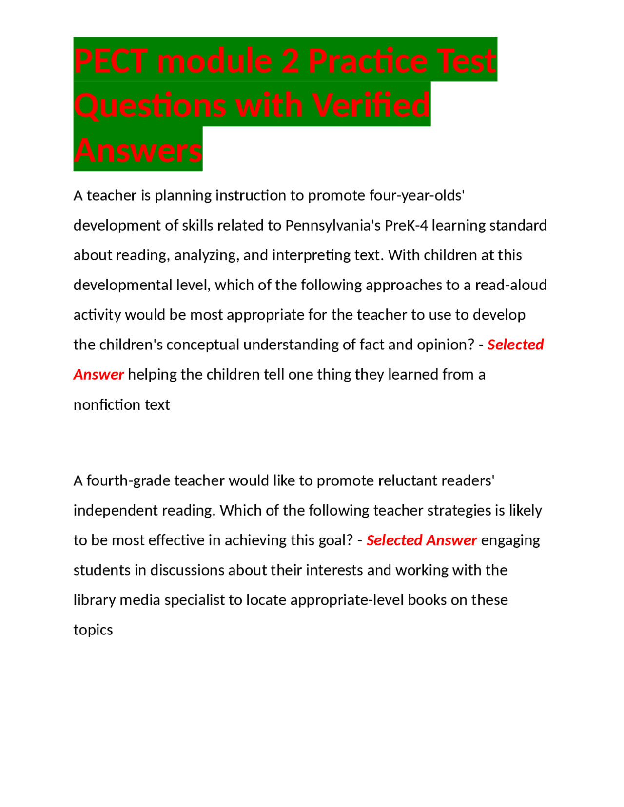 Follow Teachers Instructions