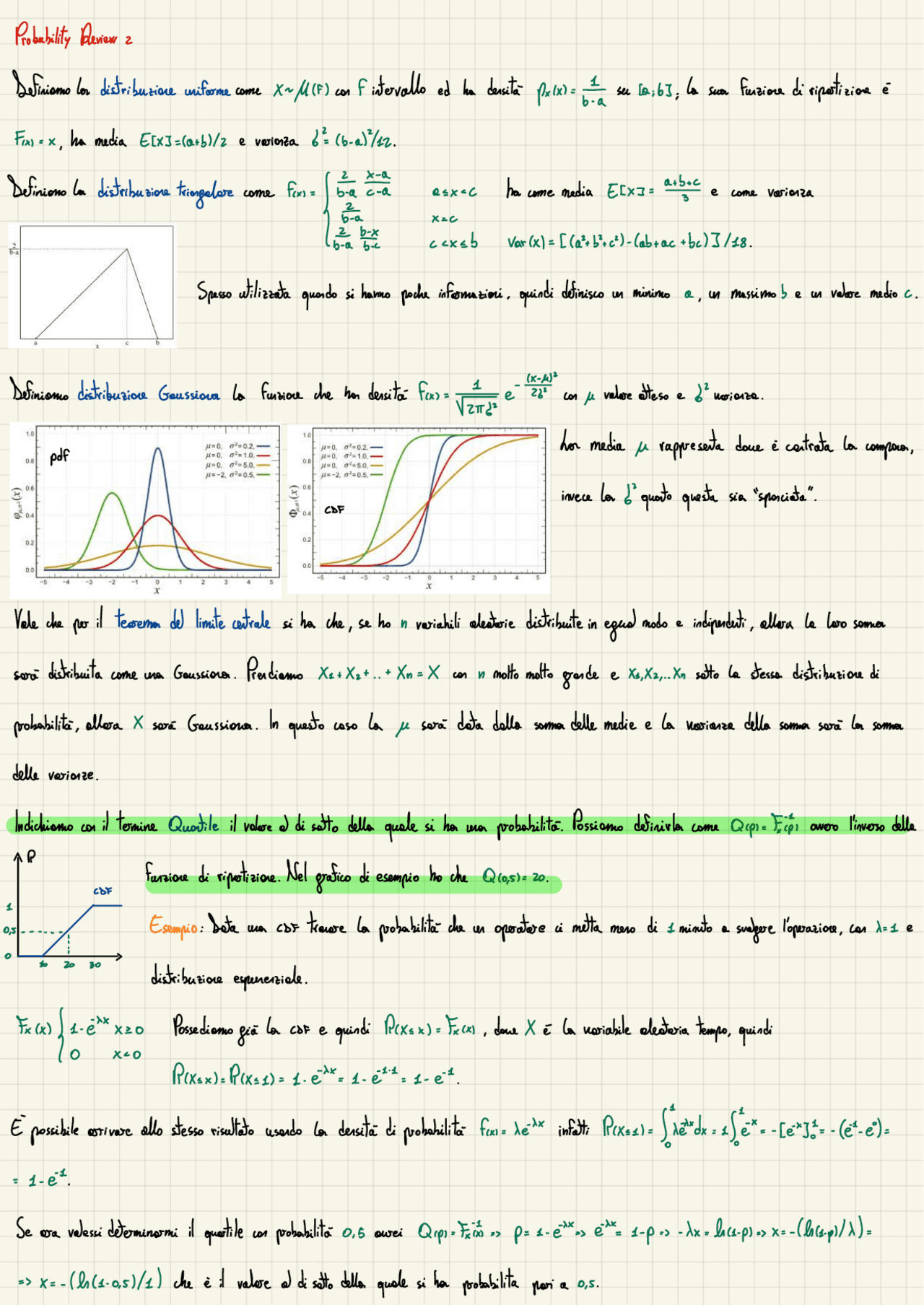 Parte 2 Business Analytics Appunti Di Statistica Docsity