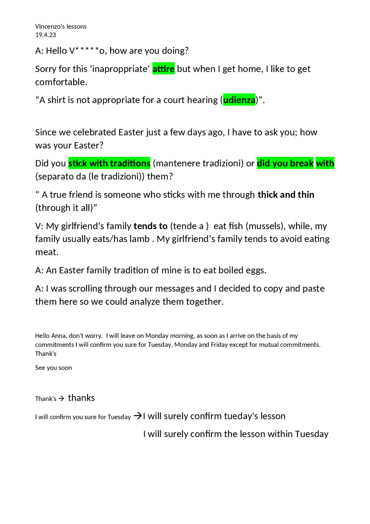 English Lesson Sample Schemi E Mappe Concettuali Di Inglese Docsity