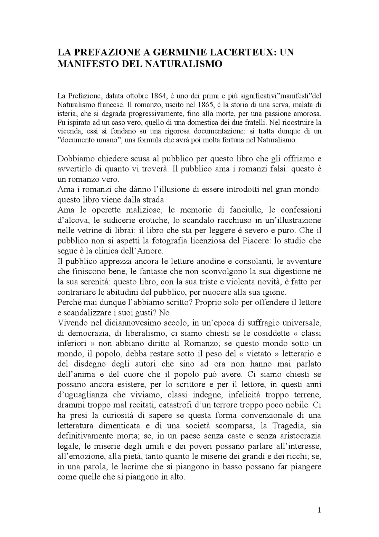 Analisi Libro Rousseau Appunti Di Letteratura Francese Docsity