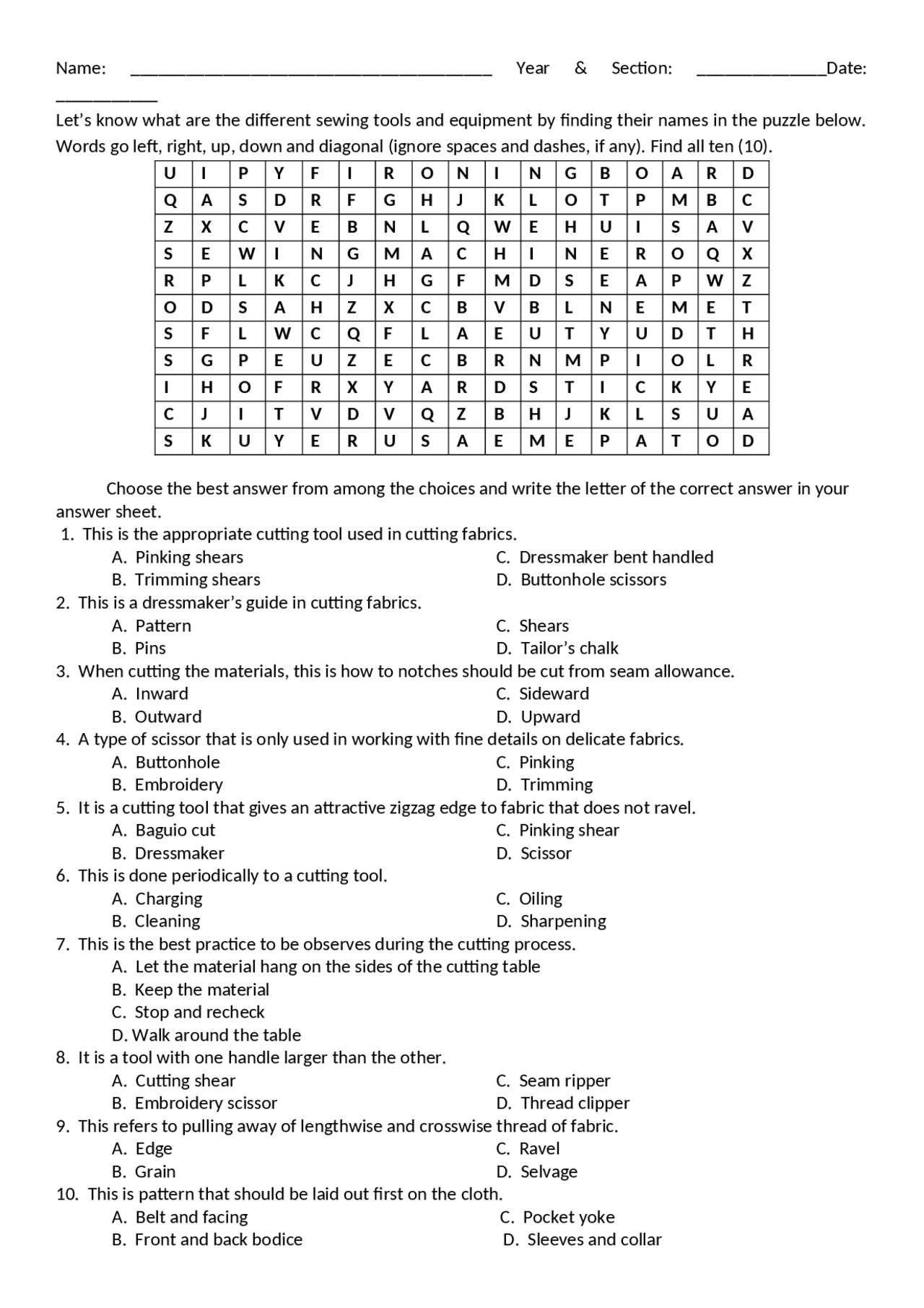Bachelor of Science in Food Technology (BSFT) is a four-year program ...