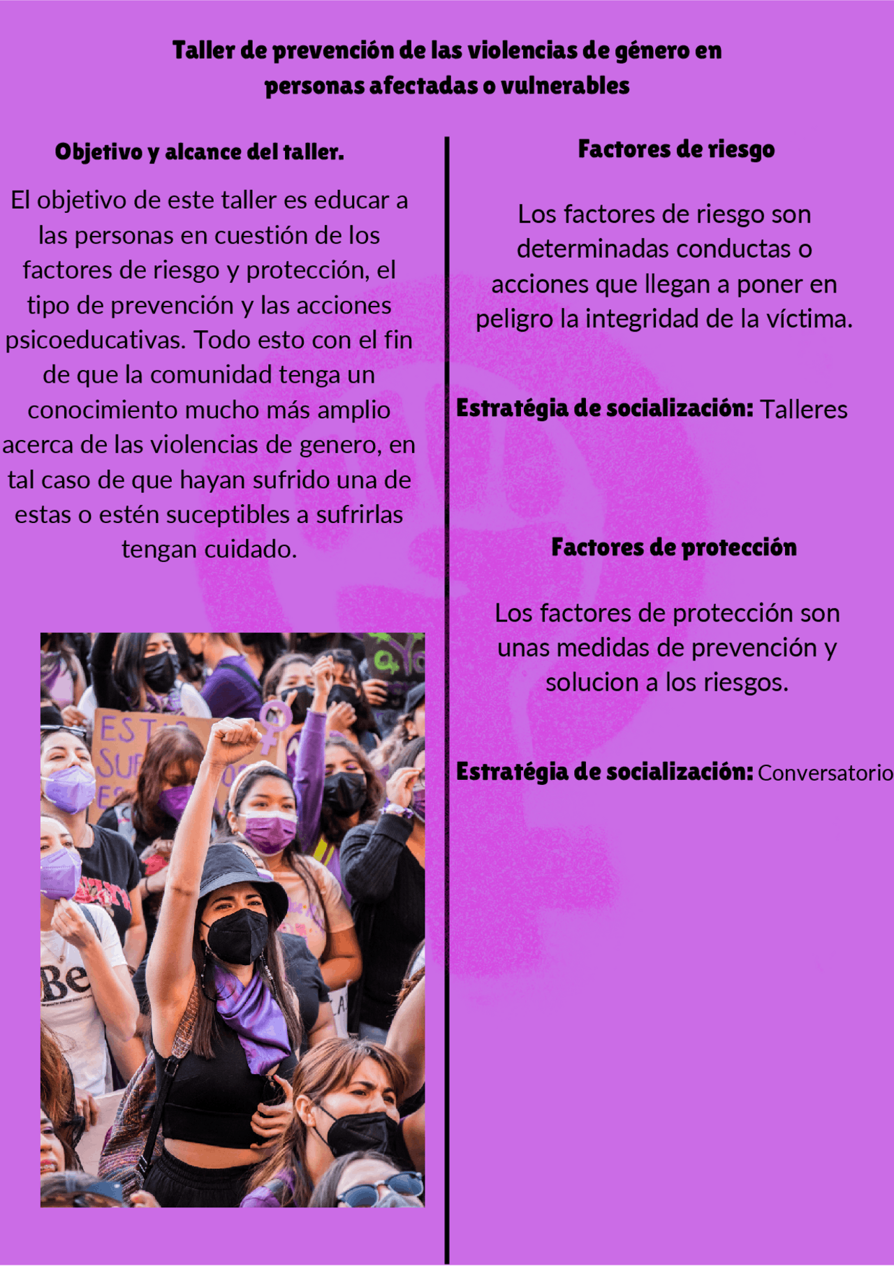 Taller De Prevención De Las Violencias De Genero Taller Del Sena 1098