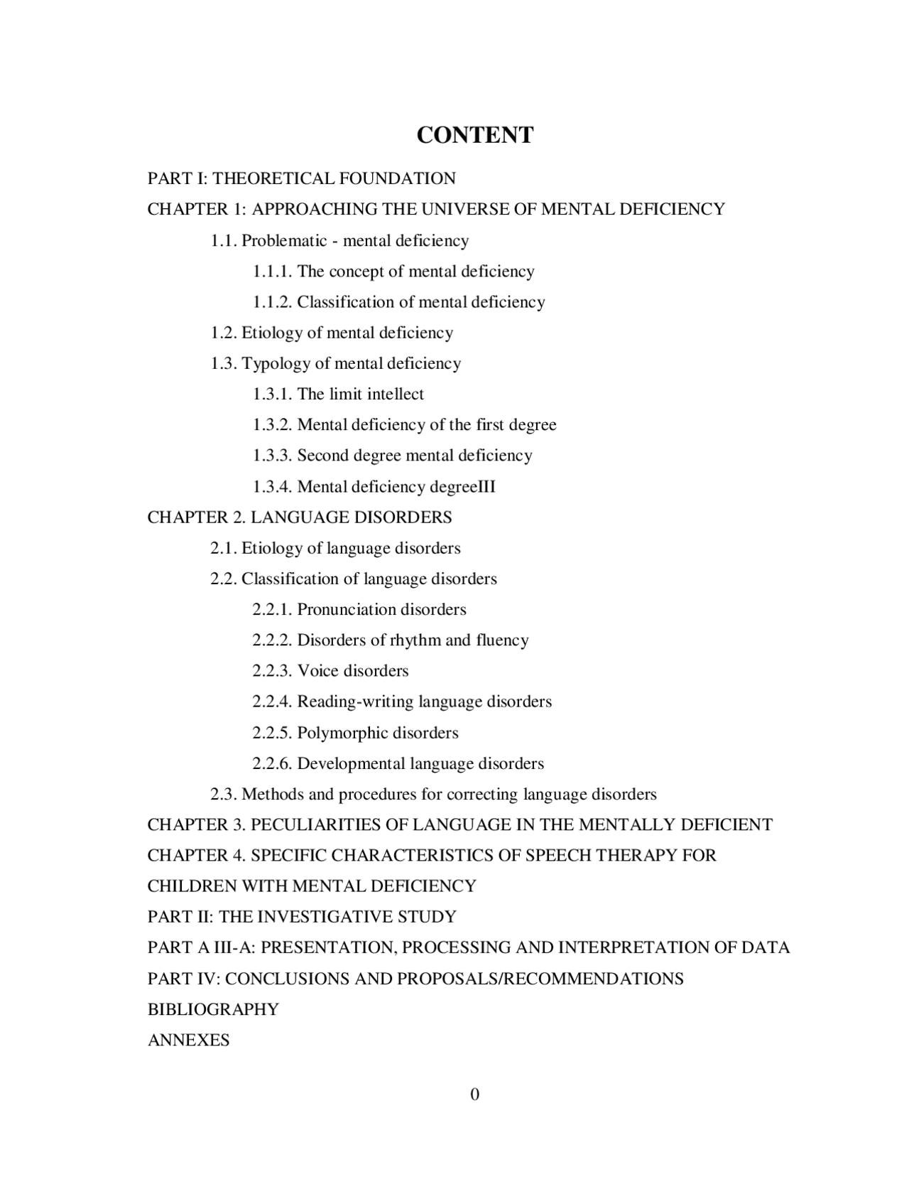 The Specific Characteristics of Speech Therapy for Children with Mental Deficiency | Lecture ...