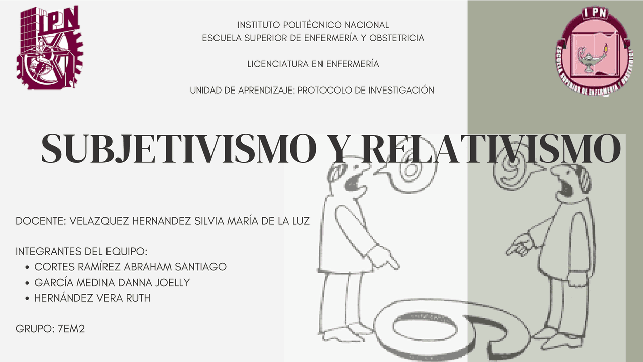 Presentación Relativismo y Subjetivismo | Resúmenes de Metodología de ...