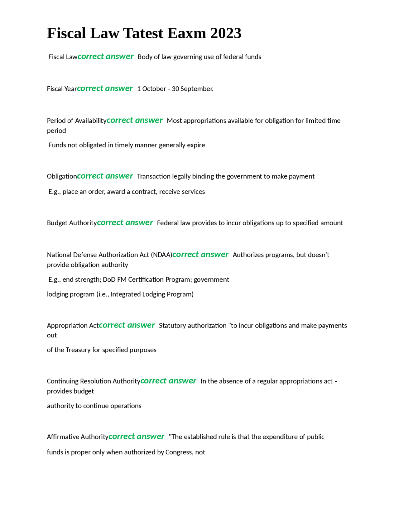 Fiscal Law Tatest Eaxm 2023 docx Exams Nursing Docsity fiscal-law-tatest-eaxm-2023-docx-exams-nursing-docsity