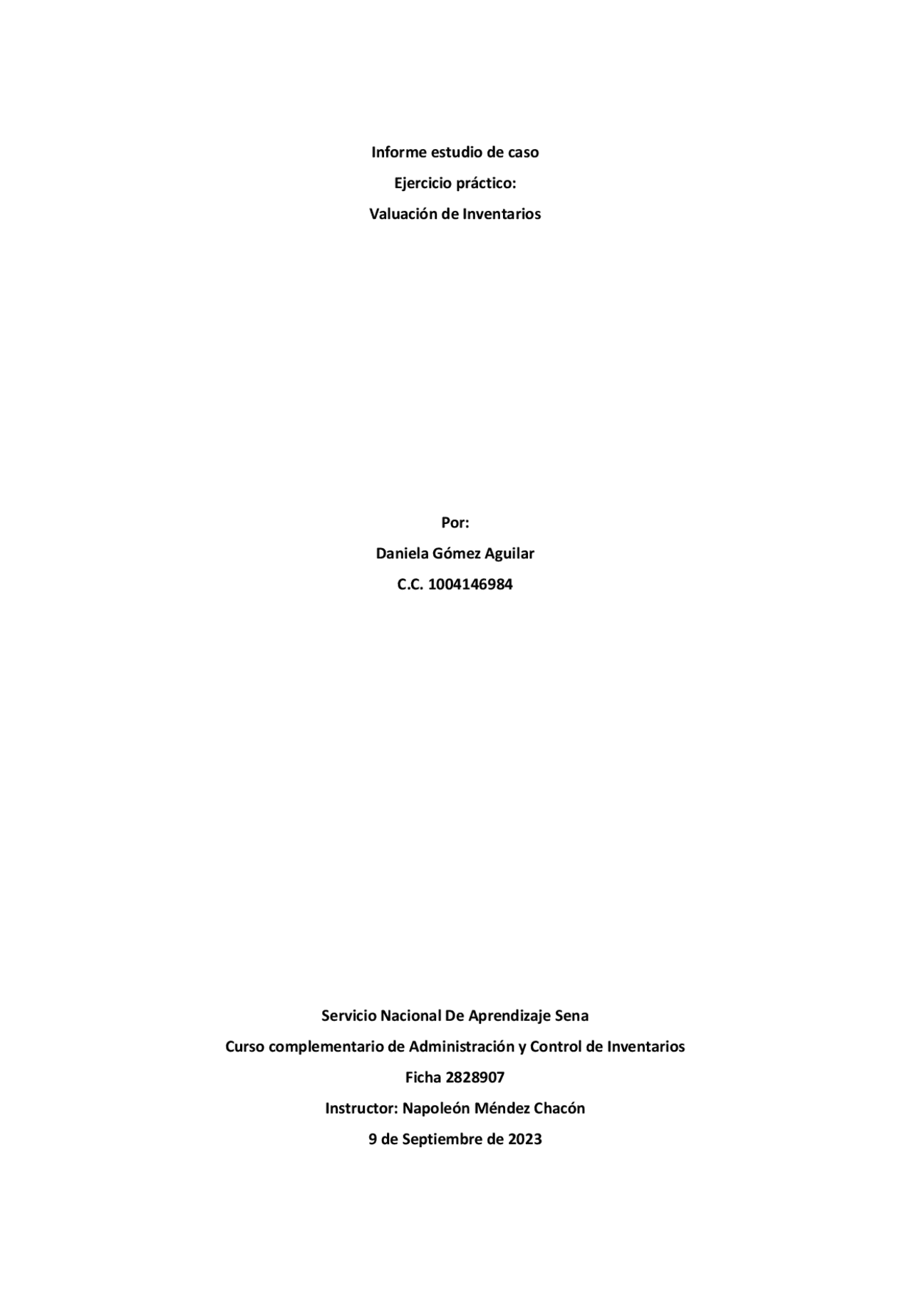 Valuación De Inventarios Apuntes De Economía Docsity