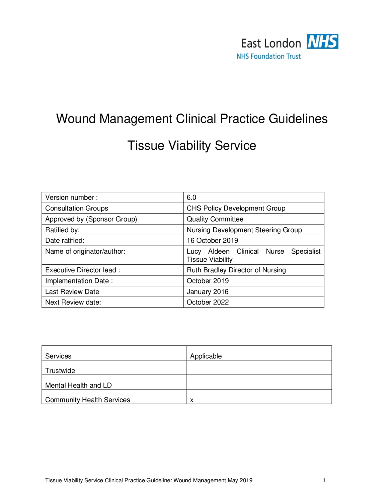 Wound Care management guidelines | Summaries Medicine | Docsity