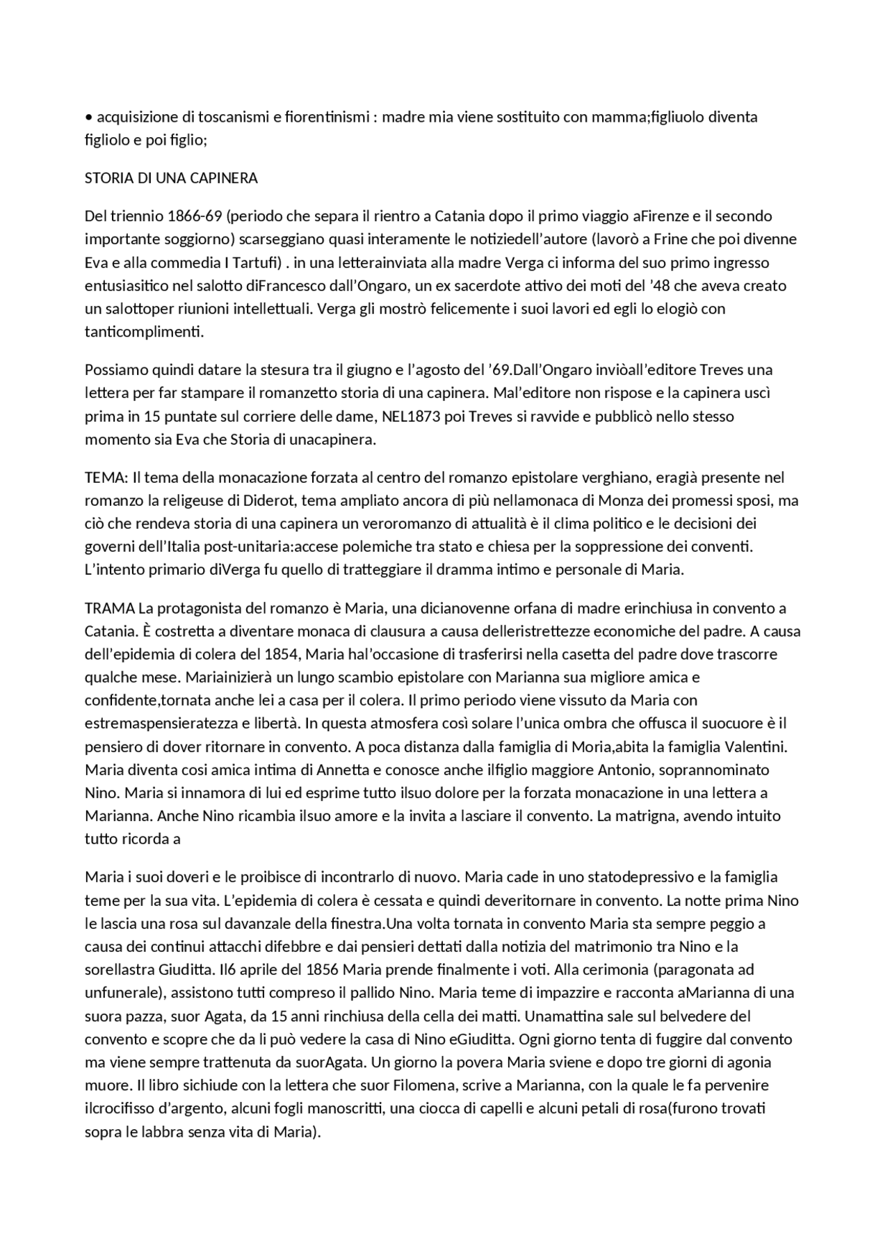 Esame Orale Linguistica Prove Desame Di Linguistica Docsity