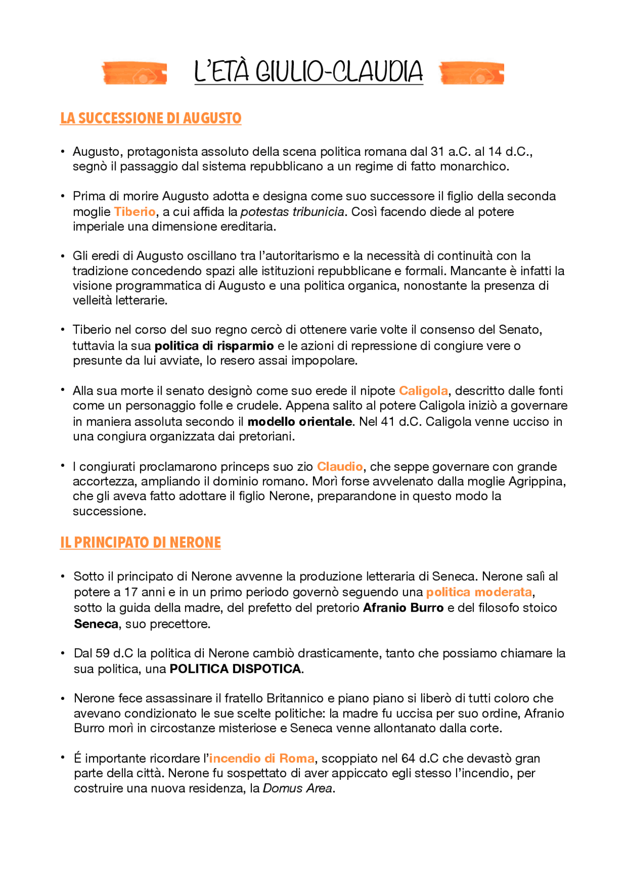 Appunti Completi Di Seneca Appunti Di Latino Docsity