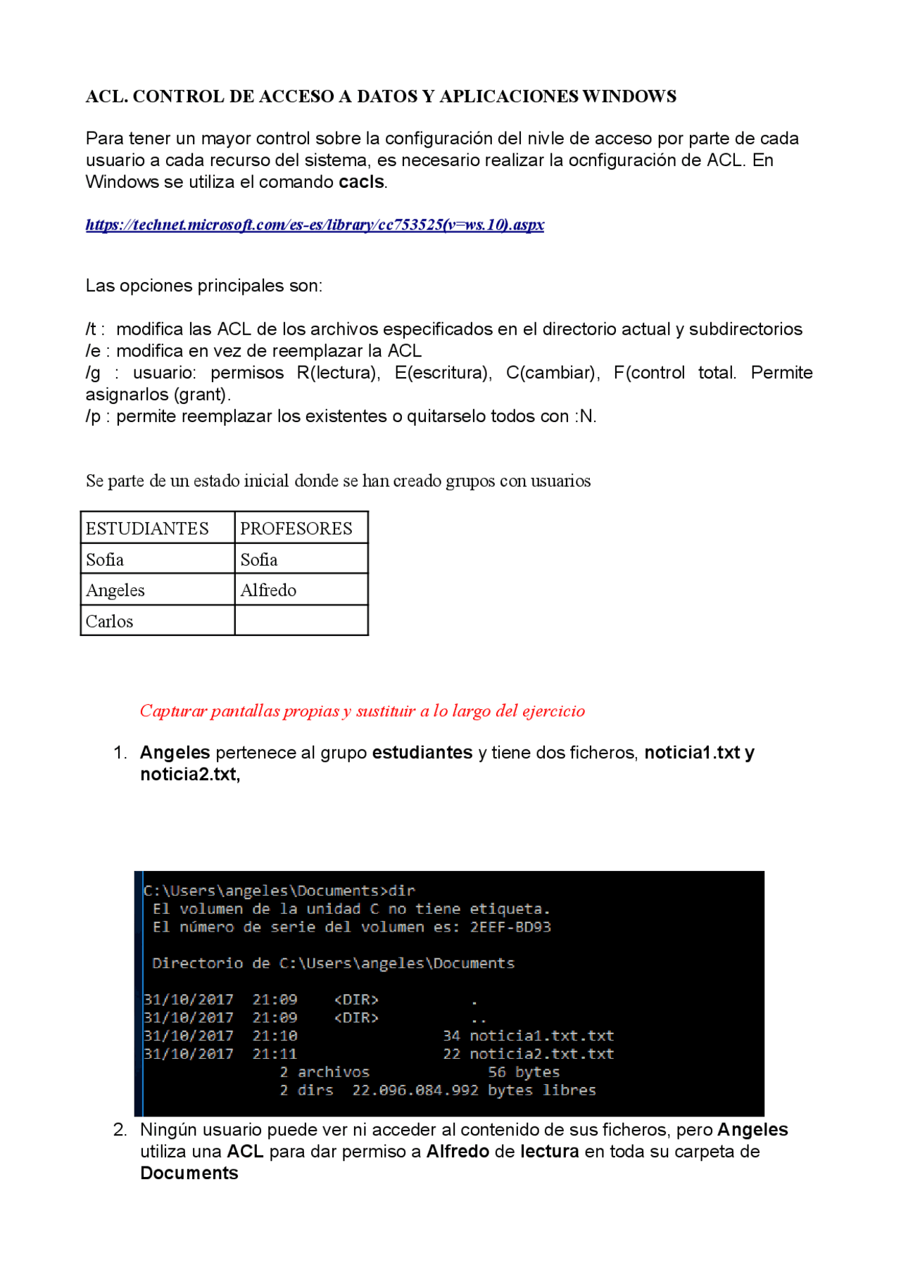 Ejercicios De Sistemas Microinformaticos Y Redes Ejercicios De