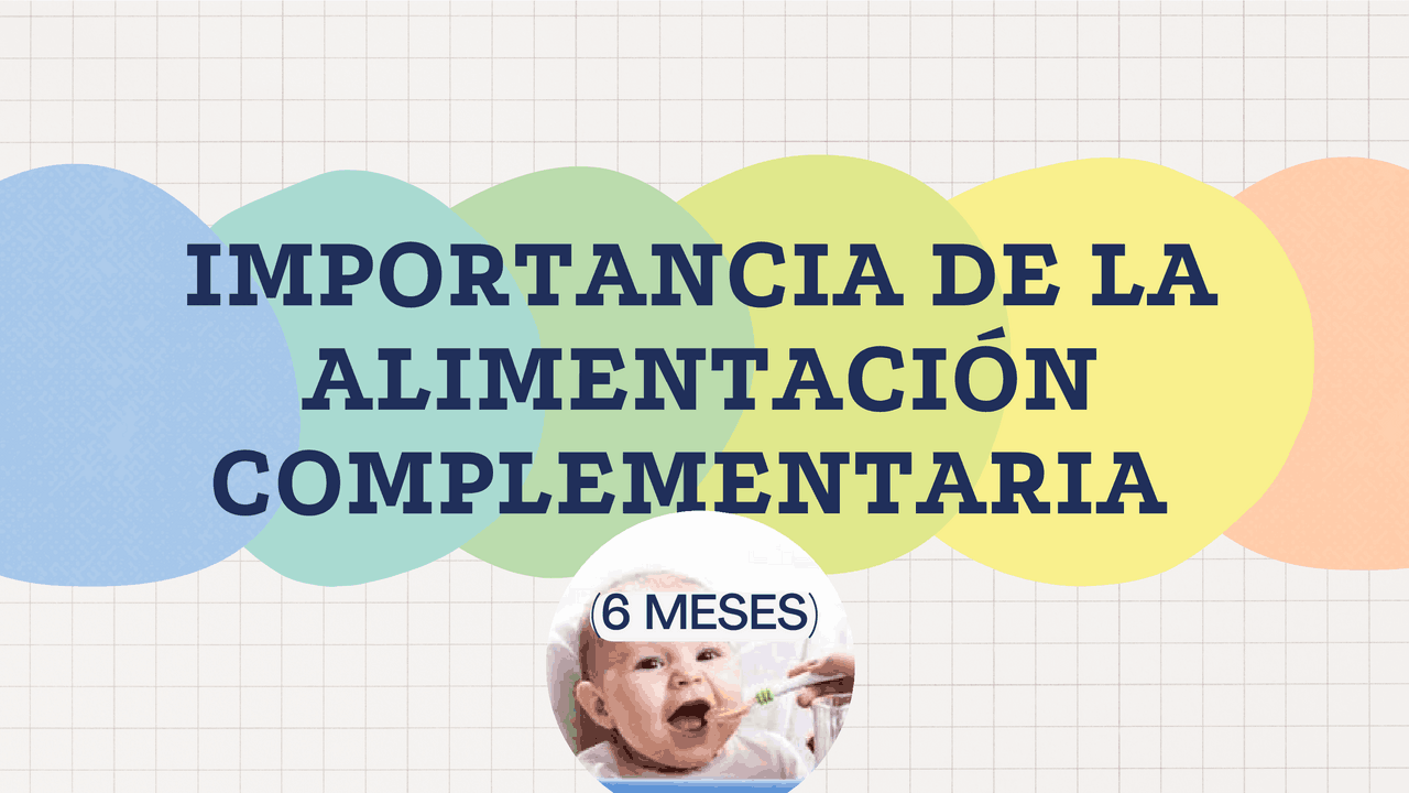 Alimentación complementaria | Diapositivas de Enfermería | Docsity