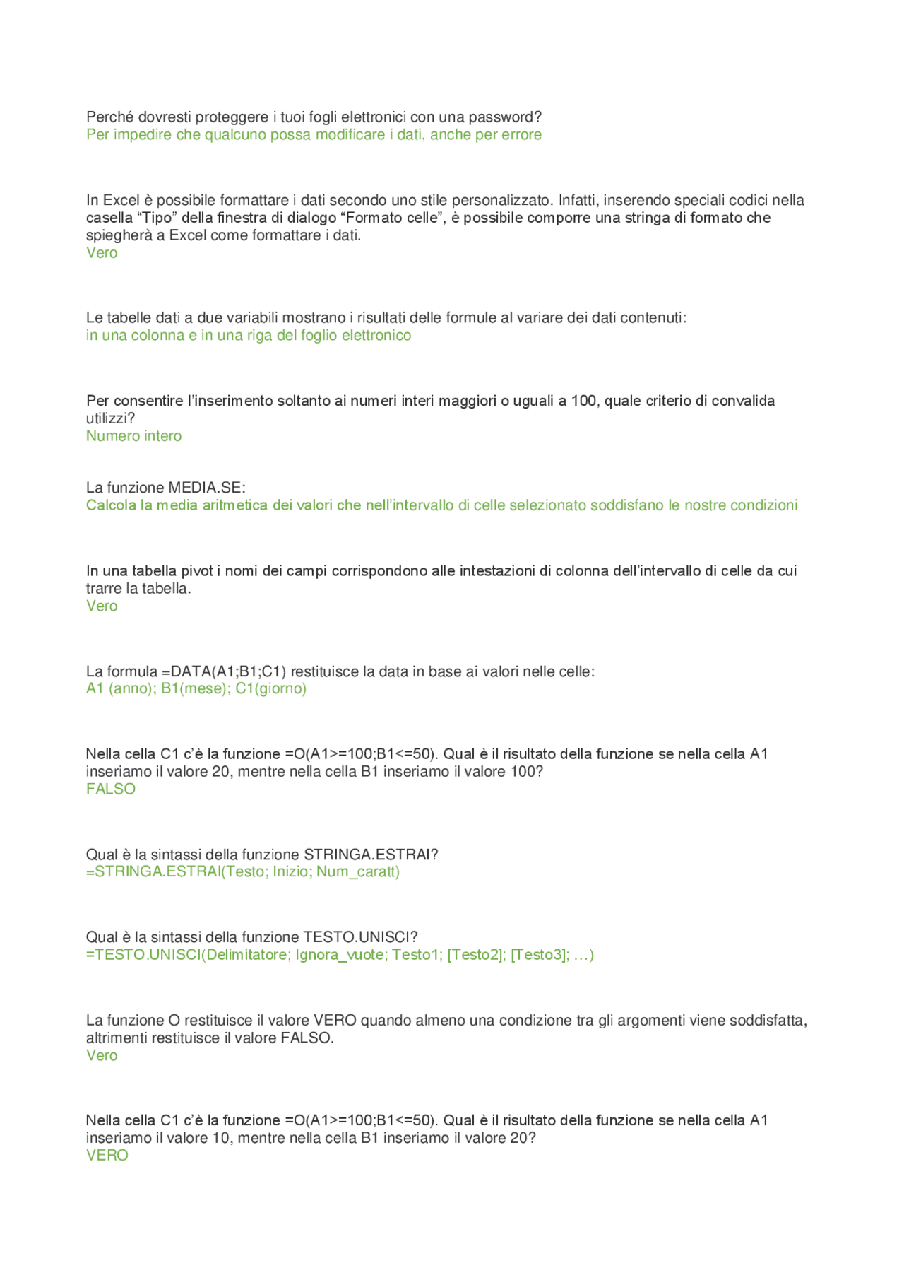 Eipass Progressive Modulo 2 - aggiornato al 2023 | Panieri di Fondamenti di informatica | Docsity