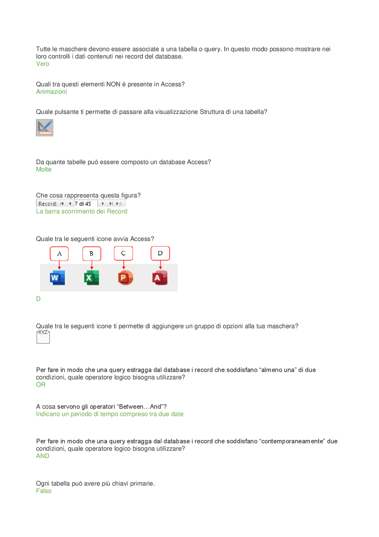 Eipass Progressive Modulo 4 - aggiornato al 2023 | Panieri di Fondamenti di informatica | Docsity