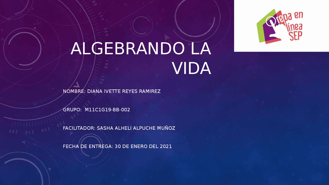 Algebrando la vida modulo 11 actividad integradora 3 | Apuntes de ...