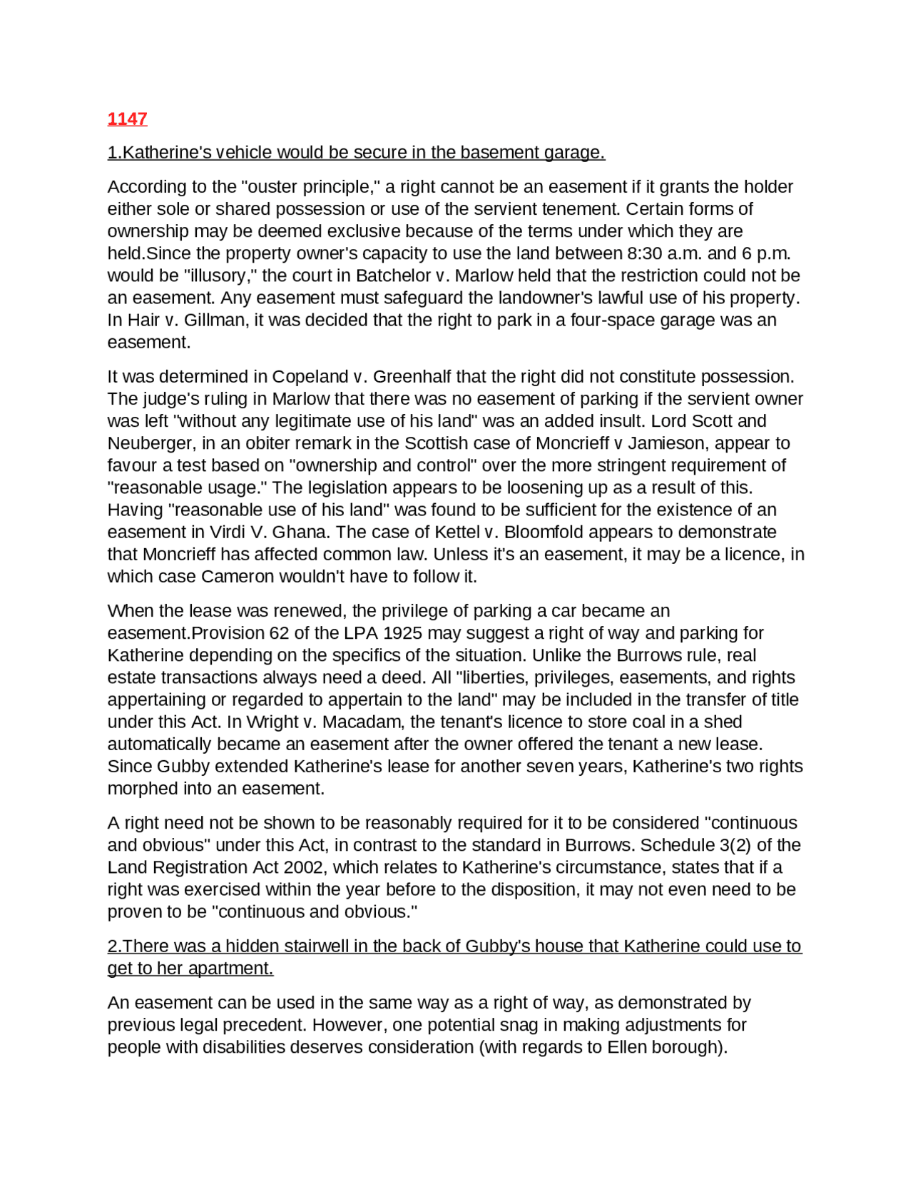 Exam Questions And Answers Assignments Law Docsity