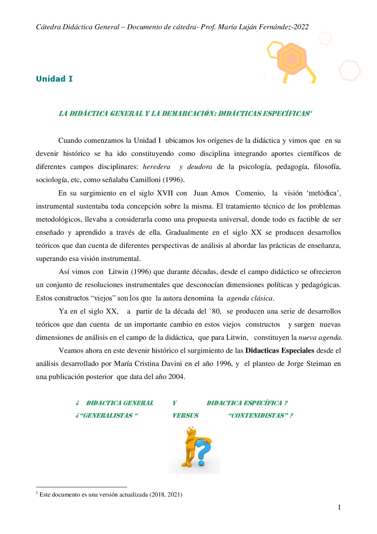 Resumen Didáctica De La Unidad Y Todo Esta En El Resumen Que Estoy
