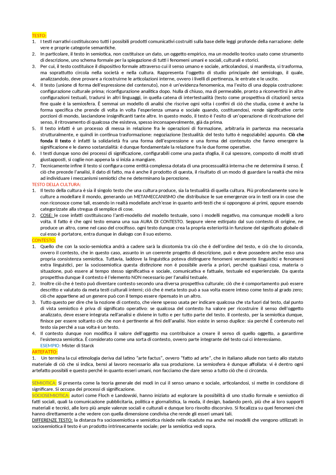 Riassunto Semiotica E Design Dispense Di Semiotica Docsity
