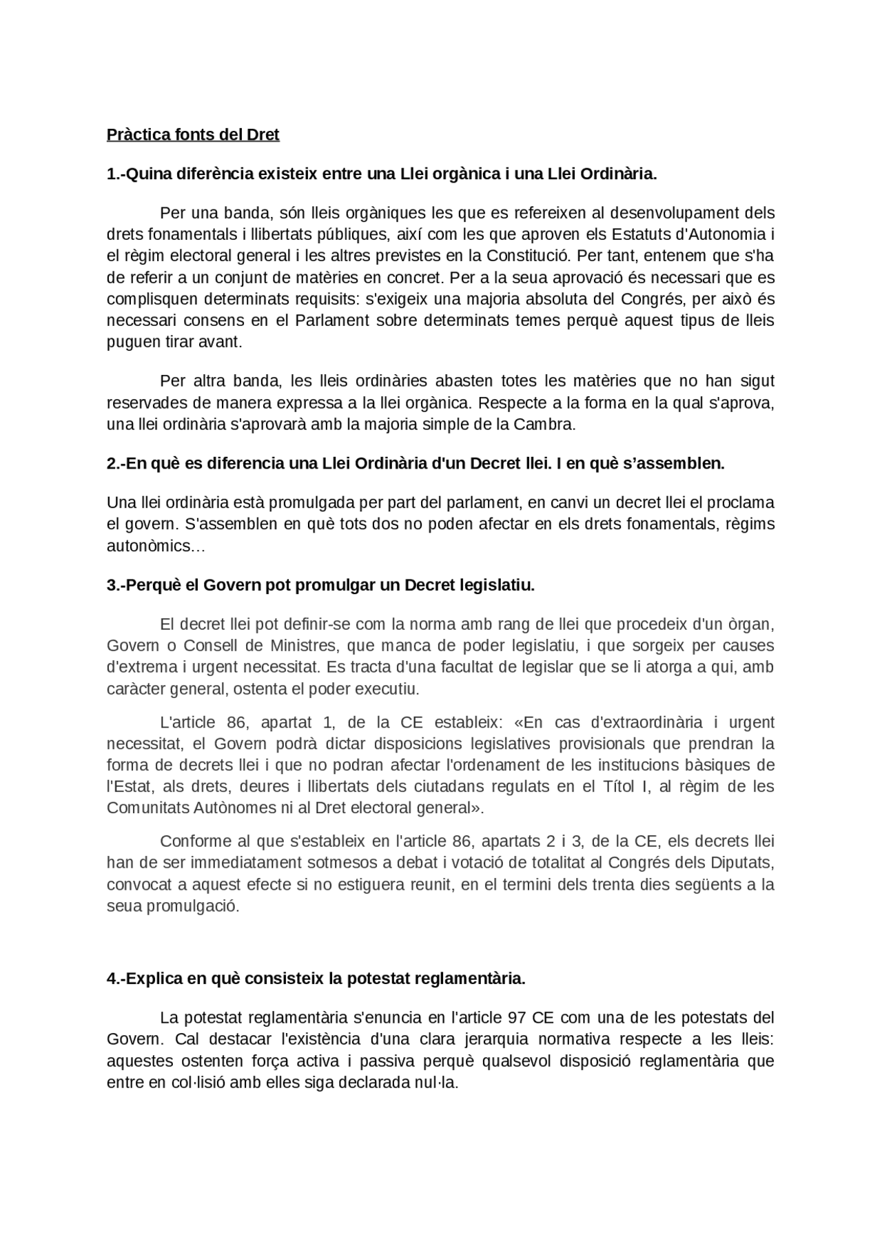 Práctica Hecha En Clase Con La Profesora Ejercicios De Derecho