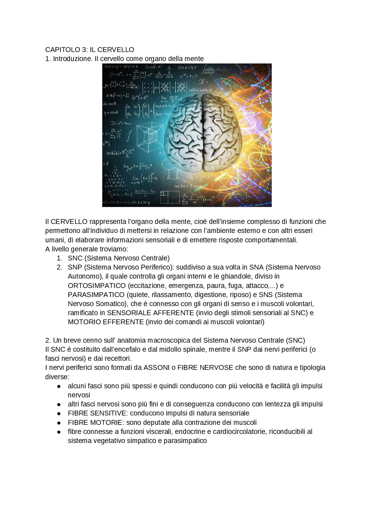 Capitolo 3 Del Manuale Psicologia Generale Di Mturatto A Cura Di