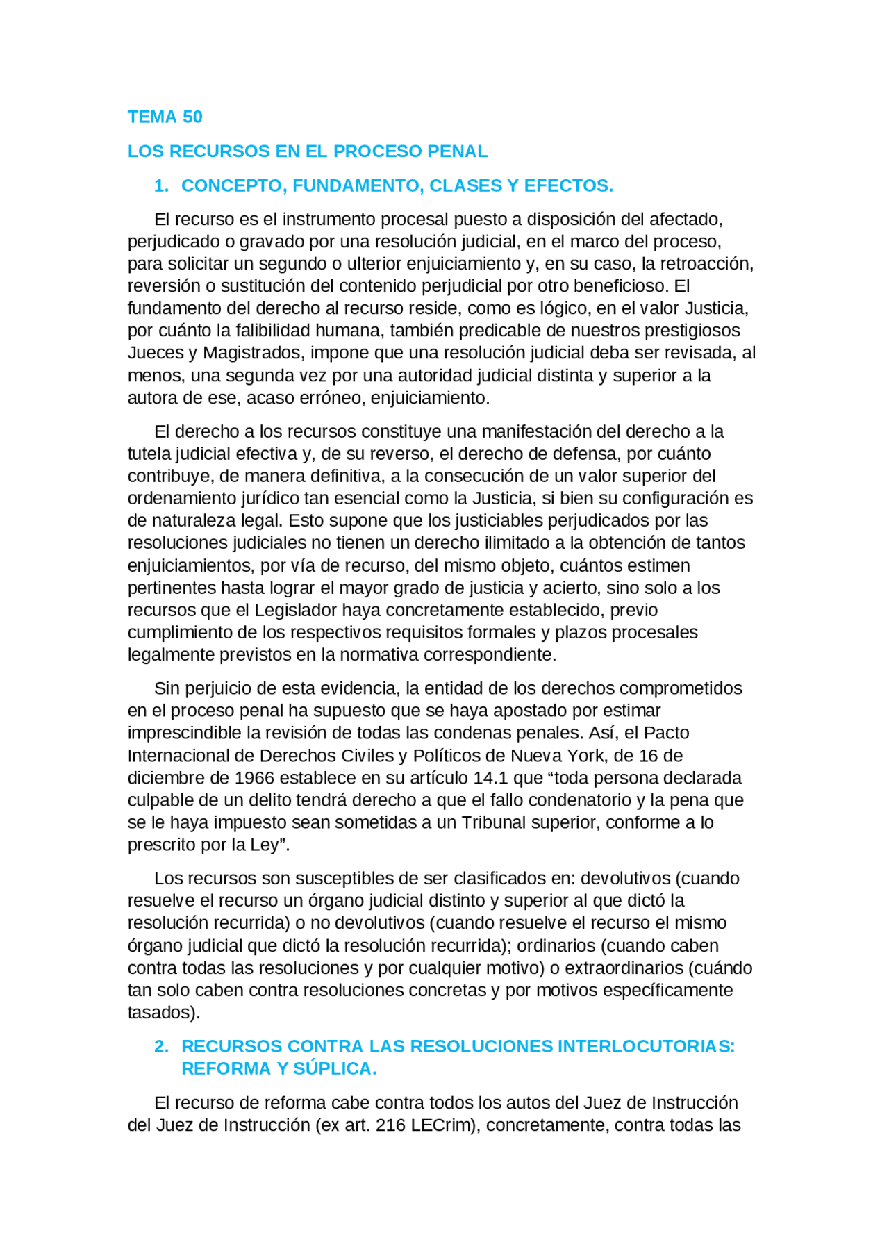 Derecho Procesal Penal | Esquemas y mapas conceptuales de Derecho Procesal Penal | Docsity