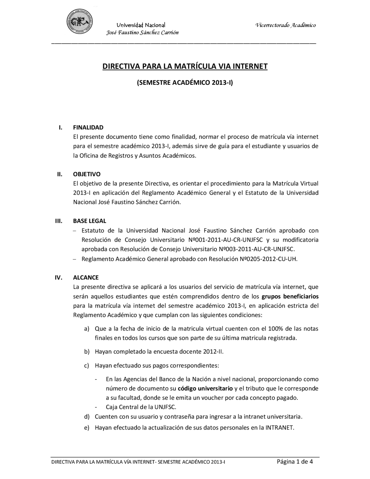 Deberes De Matrícula Tesis De Derecho Docsity