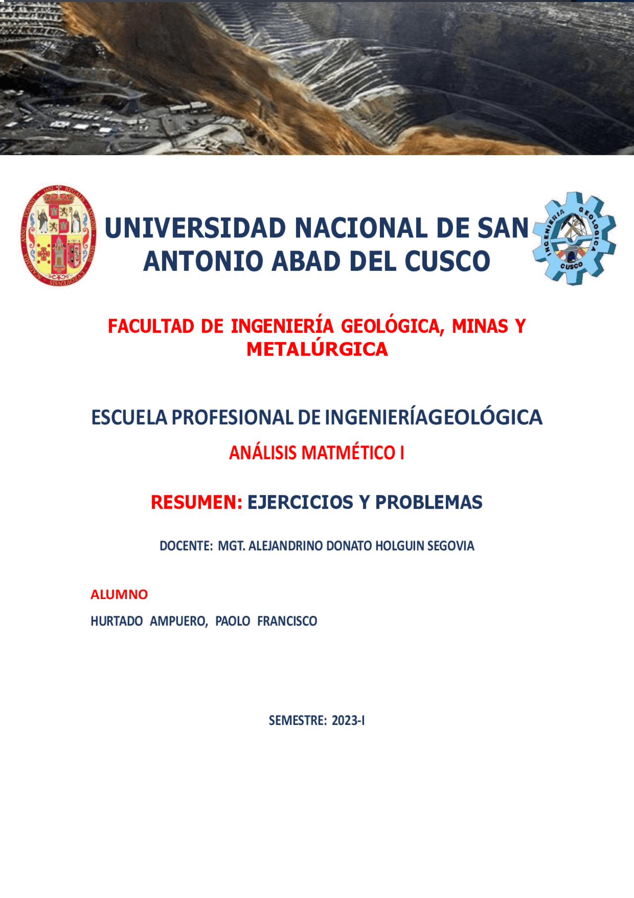 Ejercicios Analisis Matematico 1 Ejercicios De Análisis Matemático