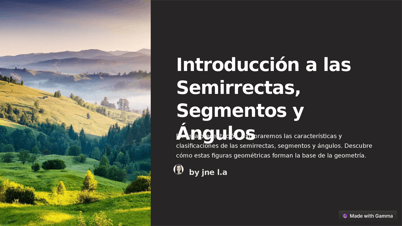 SEGMENTOS, LINEAS RECTAS | Apuntes de Matemáticas | Docsity