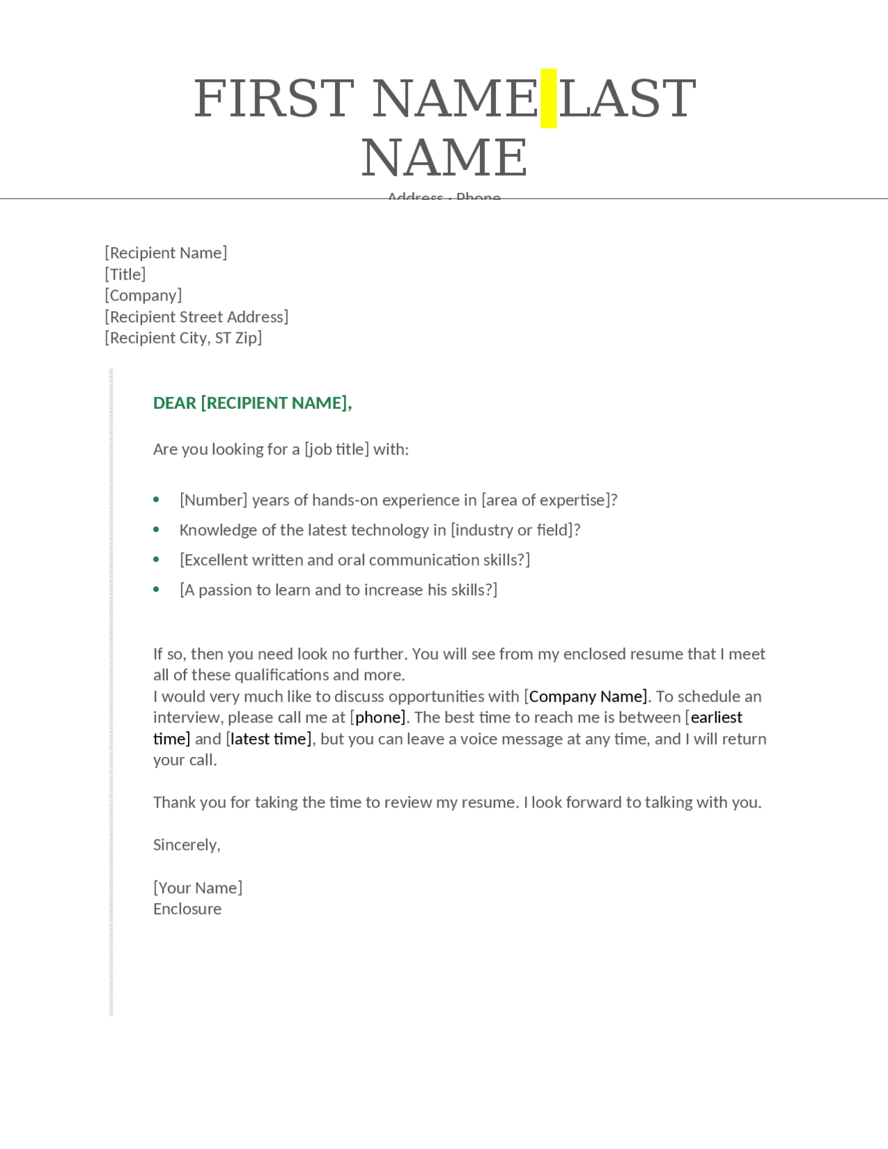 FIRST NAME LAST NAME | Exams Literature | Docsity