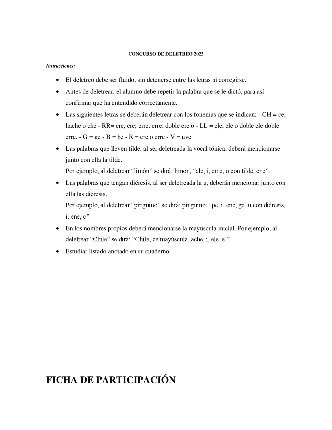 Deletreo de palabras en español | Ejercicios de Lenguaje y práctica ...