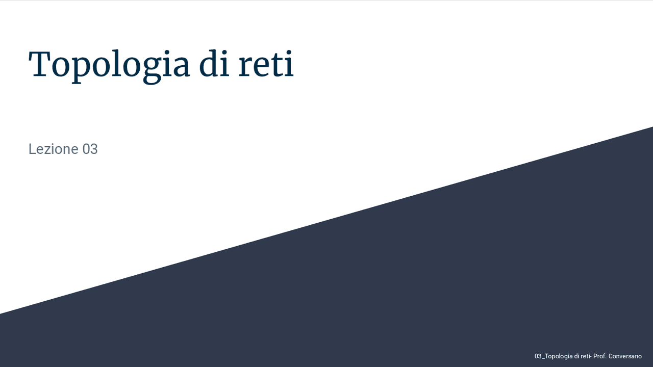 Sistemi Topologia Di Reti Slide Di Sistemi Di Reti Docsity