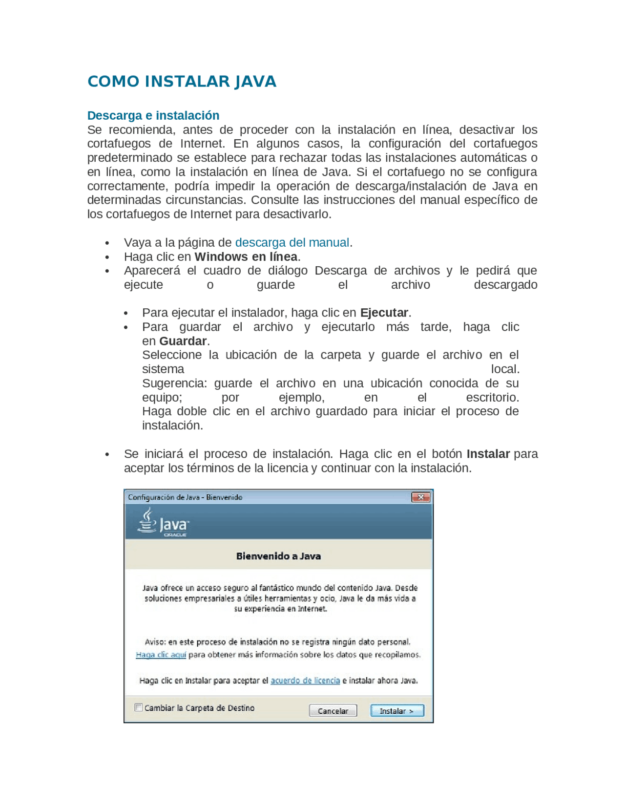 Como instalar java explicacion | Diapositivas de Tecnologías de la ...