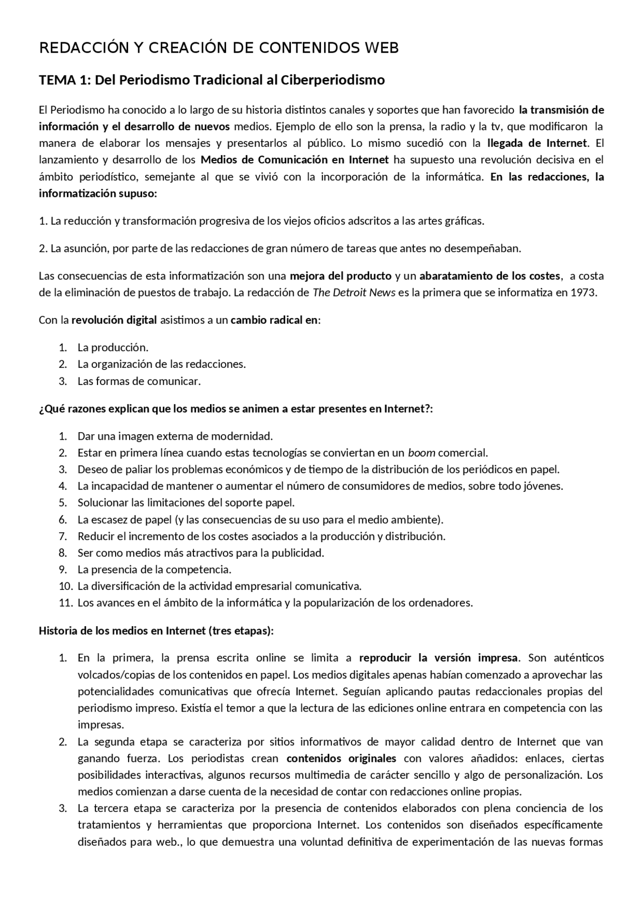 Apuntes Redacción Web Apuntes De Redacción De Autobiografías Docsity
