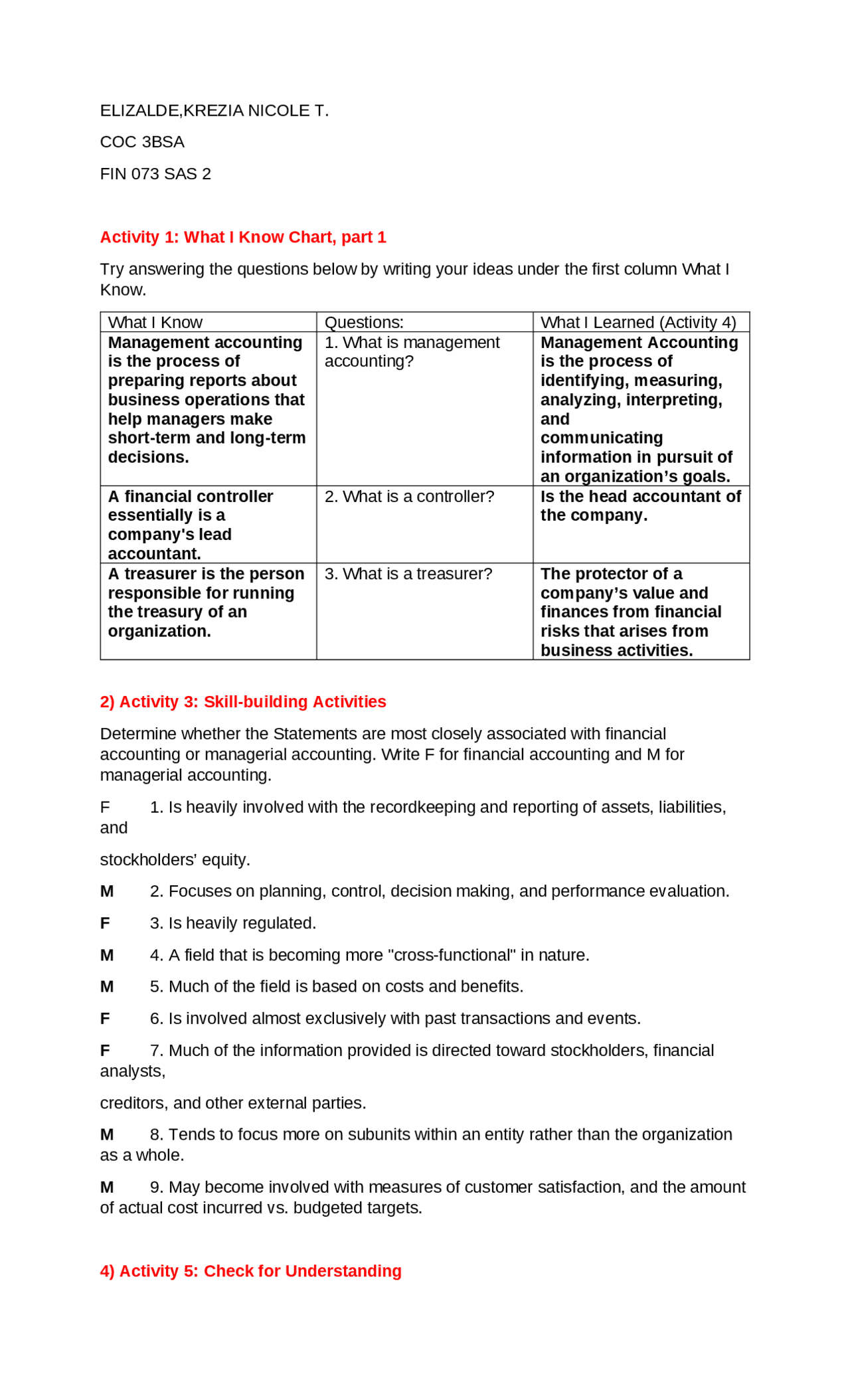Cost Accounting 3rd Year Summaries Cost Accounting Docsity