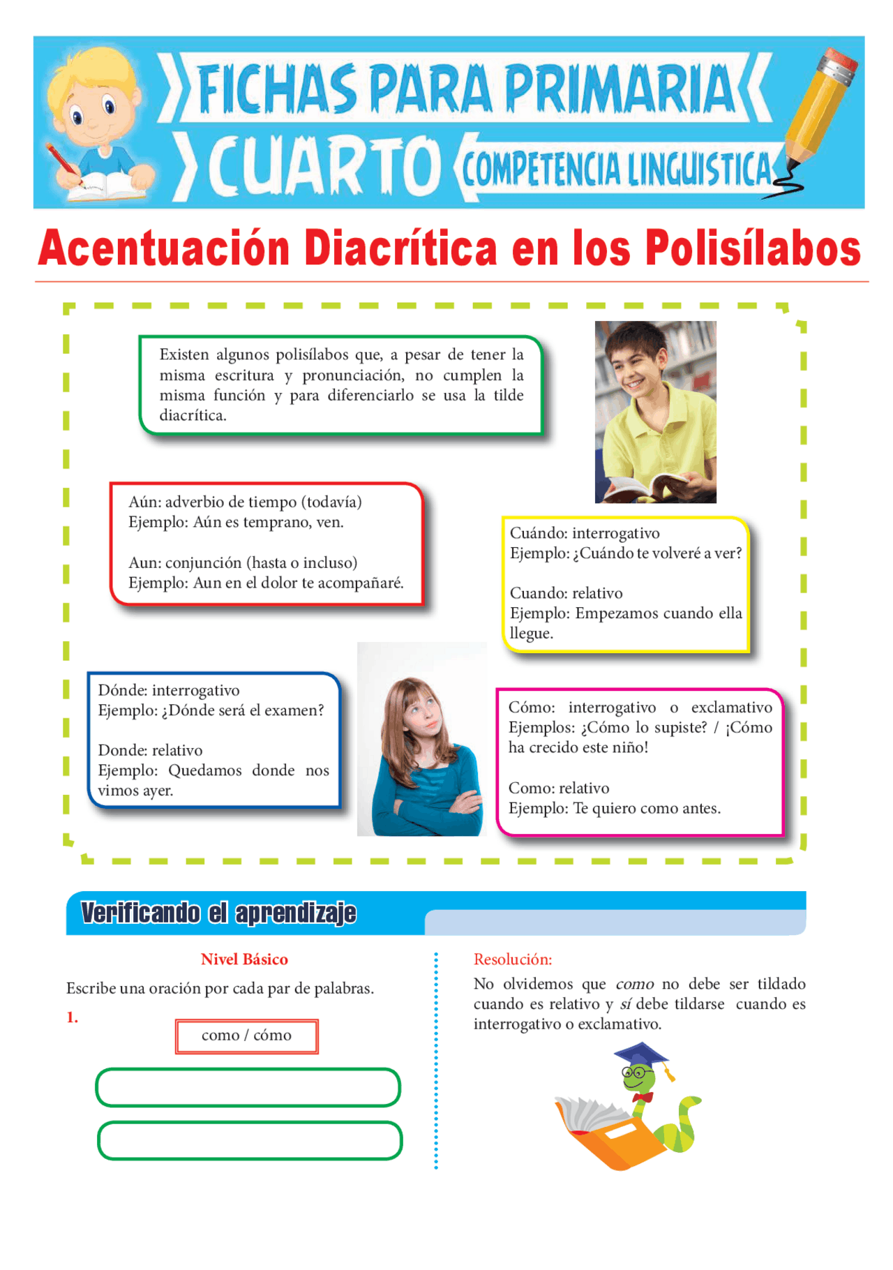 Tilde díacrítica usos y demás | Apuntes de Lenguaje y práctica musical ...