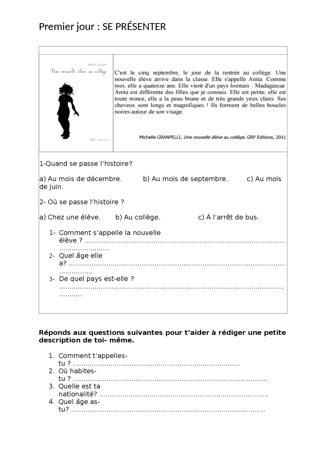 Frances un texto y algunas cositas mas para principiantes | Guías ...