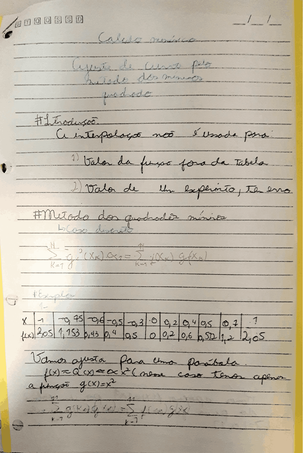 Resumo Do Livro Cálculo Numérico Aspectos Teóricos E Computacionais