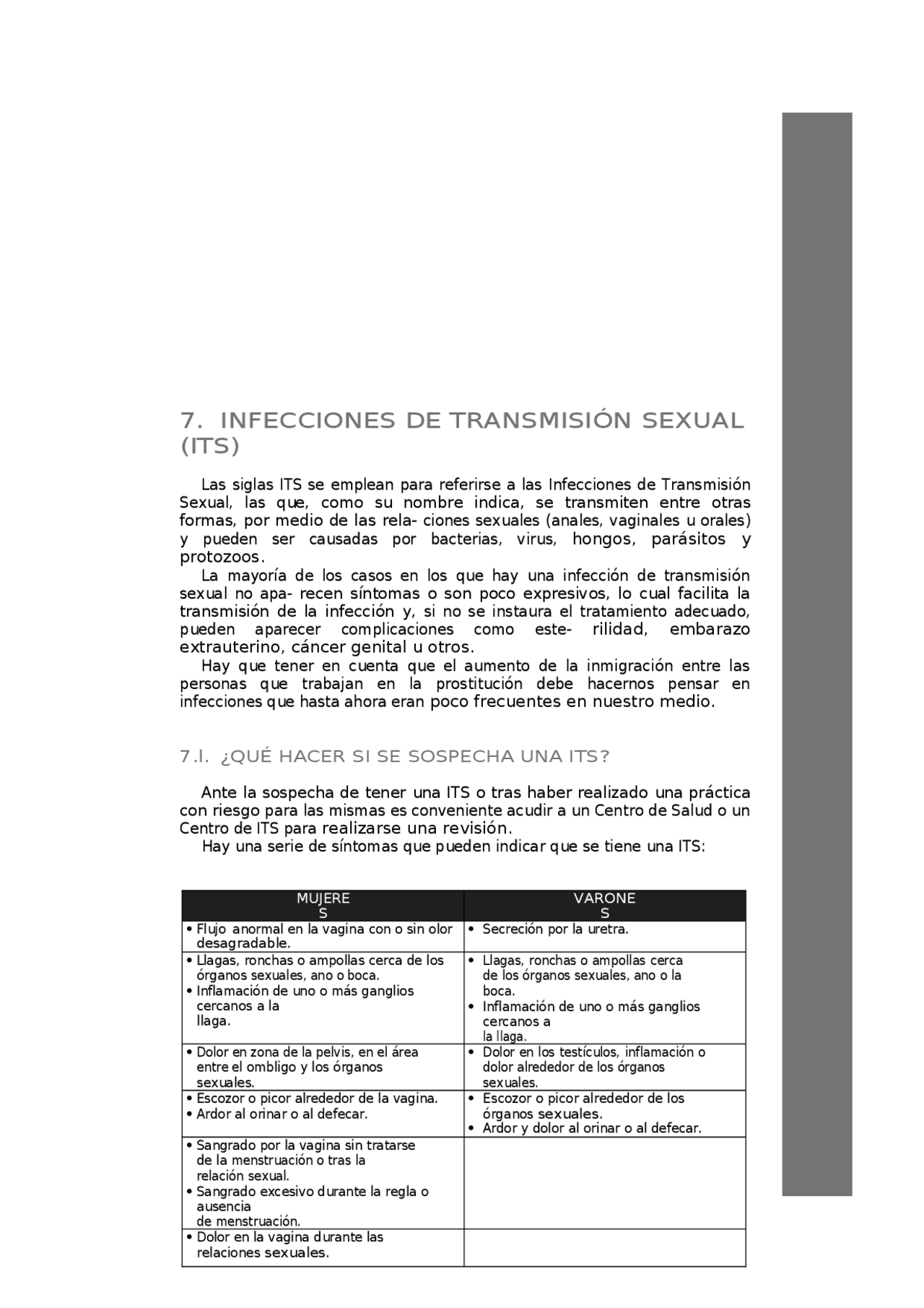 Infeccion De Transmision Sexual Resúmenes De Salud Pública Docsity