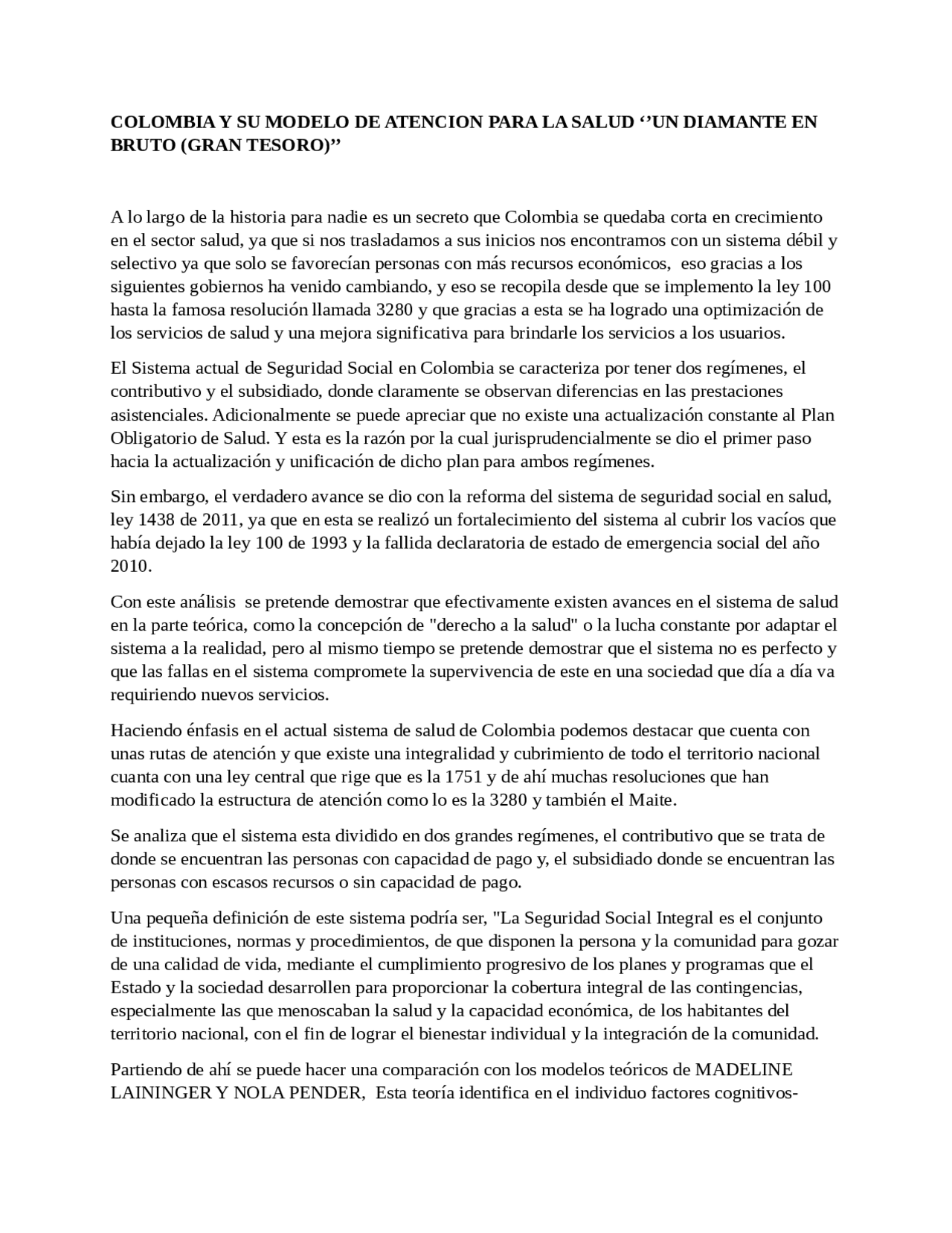 Leyes y normas del sssg | Resúmenes de Humanidades y Ciencias Sociales ...