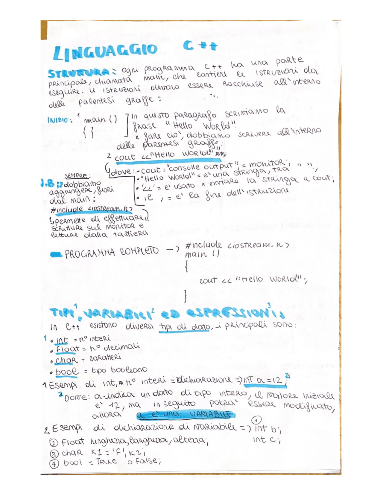 Programmazione Ed Oggetti In C Appunti Di Programmazione C Docsity