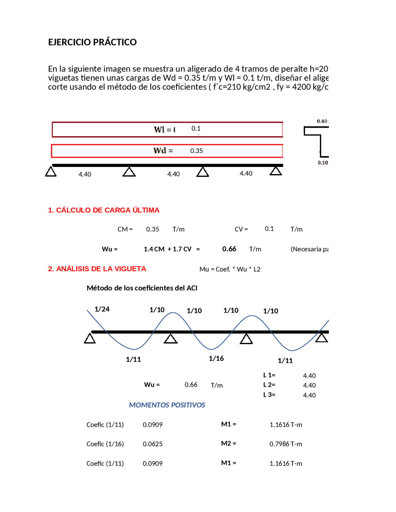 ESTRUCTURA- EJERCICIO | Exámenes de Análisis Estructural | Docsity