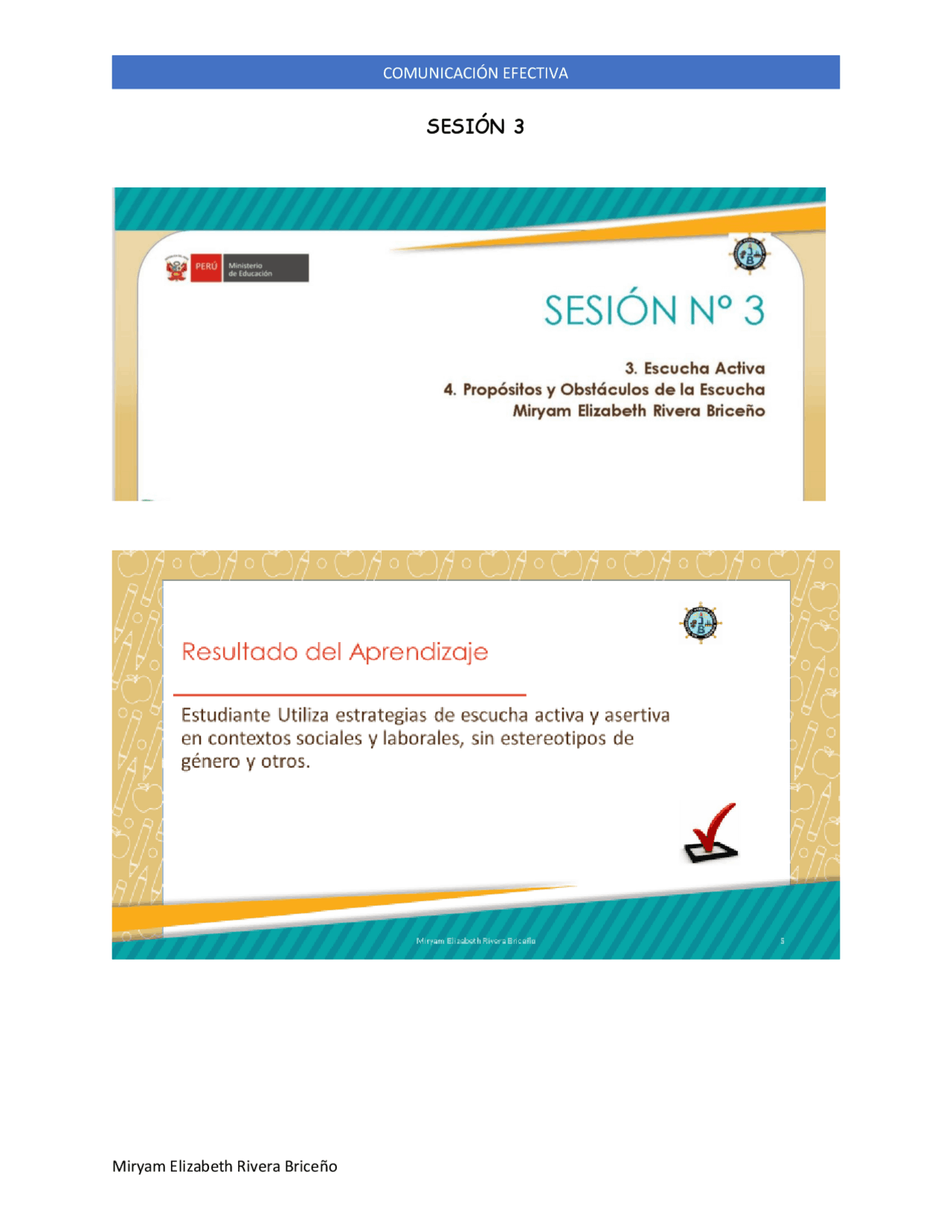 Comunicacion Efectiva Diapositivas De Derecho Docsity