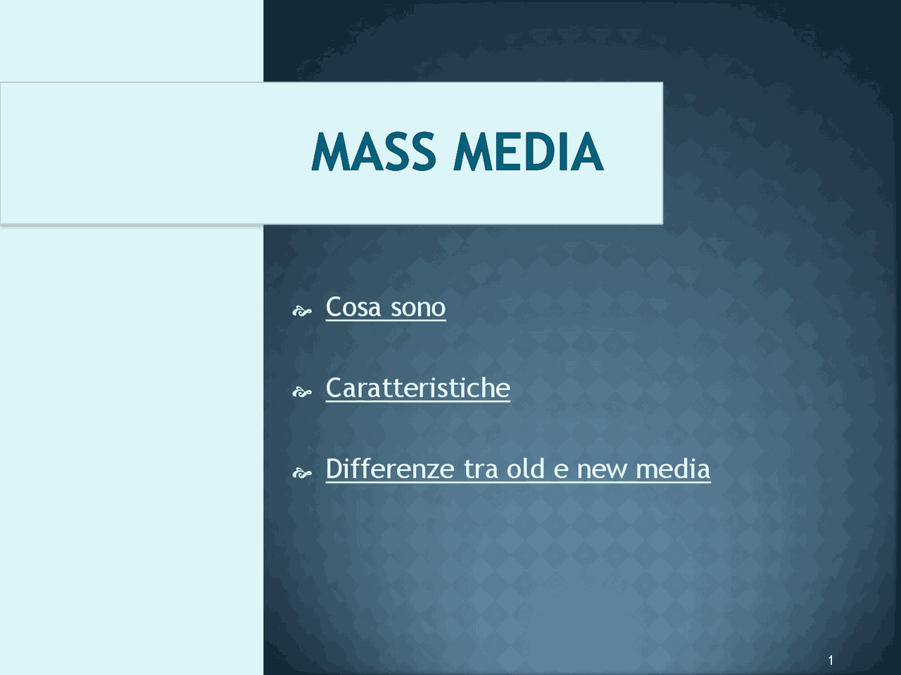 Appunti Su Mass Media Oldnew Media E Sulla Comunicazione Appunti Di