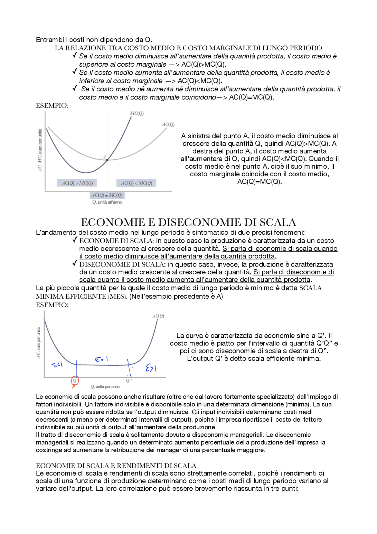 Capitolo 8 Seconda Parte Sbobinature Di Microeconomia Docsity